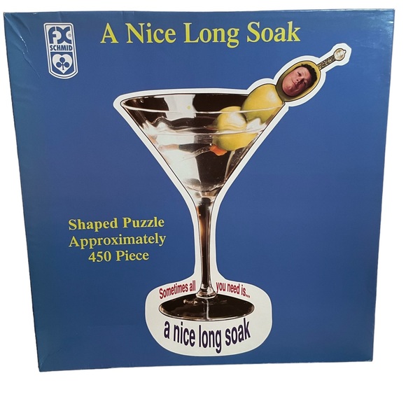 FX Schmid | Games | Nib Fx Schmid A Nice Long Soak Martini Glass Shaped ...